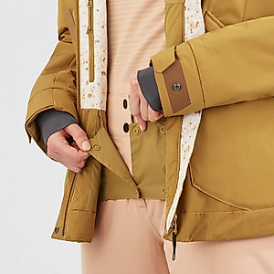 Salomon Women's Standard Snow Rebel JKT W, Cumin, S