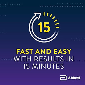 BinaxNOW COVID-19 Antigen Self Test, 1 Pack, 4 Tests Total, COVID Test With 15-Minute Results Without Sending to a Lab, Easy to Use at Home