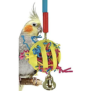Bonka Bird Toys 1583 Forage My Ball Small Bird Toy Parakeet Cockatiel