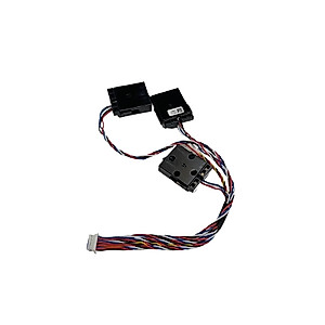 Left Right Cliff Assembly Front Bumper Harness Replace Accessory Parts. Compatible for Roborock S7 Robot Vacuum Cleaner (Color : Left and Right 2pcs)