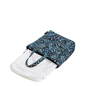 Vera Bradley Women's Cotton Lunch Tote Lunch Box, Dreamer Paisley - Recycled Cotton, One Size