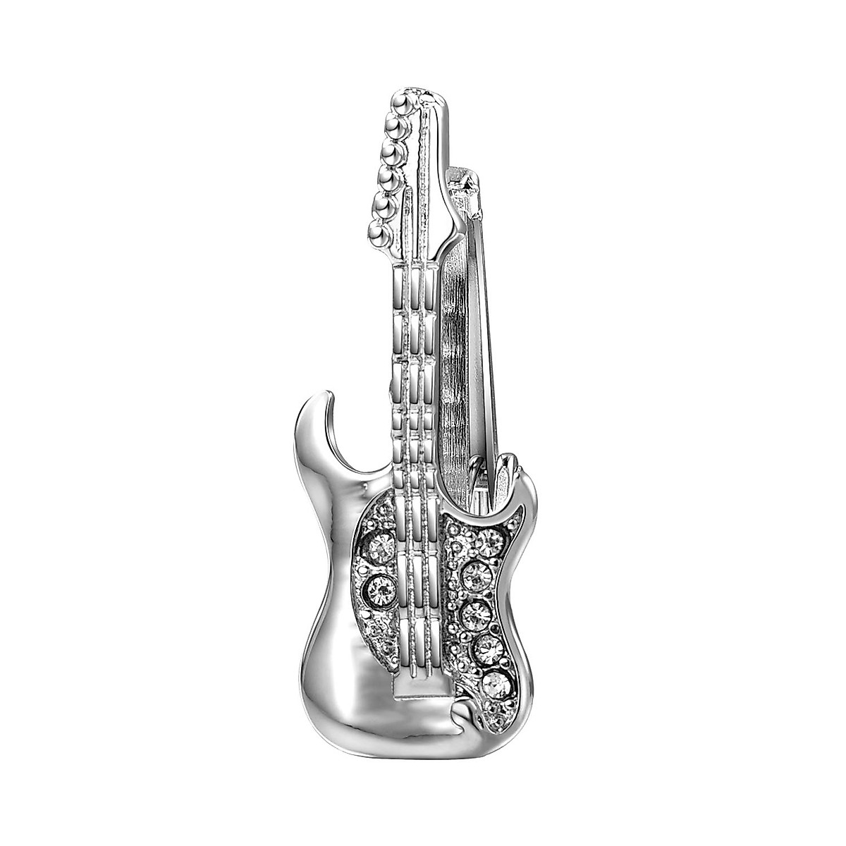 Yoursfs Guitar Tie Clip For Men Handmade to Rock Cool Tie Clip Your World Gifts For Men Business Accessory