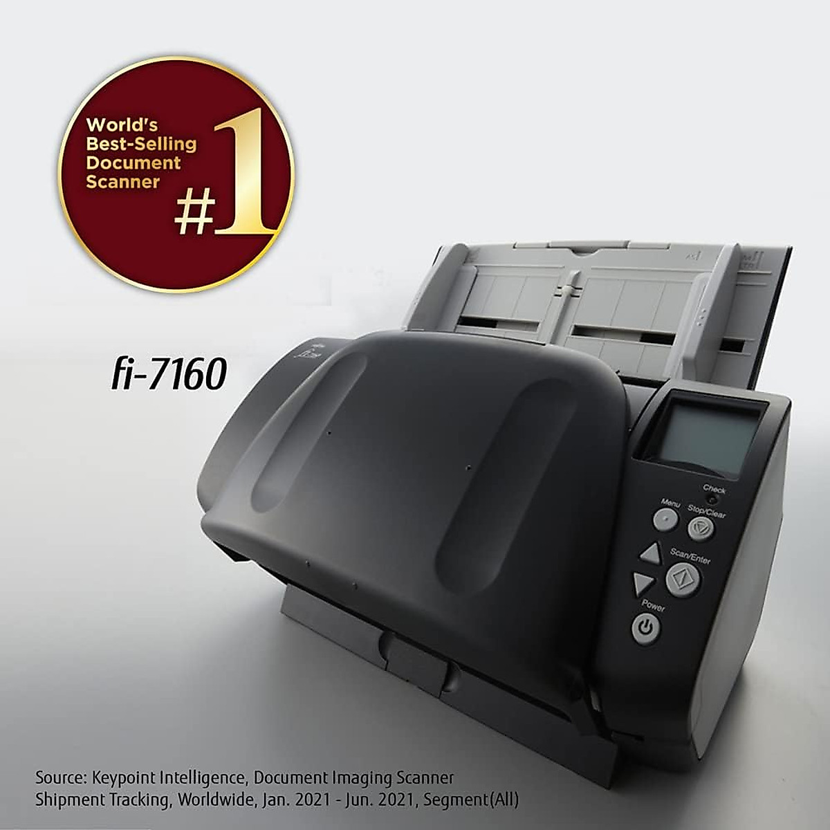 Fujitsu Fi-7160 Sheetfed Scanner - 600 Dpi Optical - 24-Bit Color - 8-Bit Grayscale - Usb inchesProduct Category: Scanning Devices/Scanners inches (Renewed)