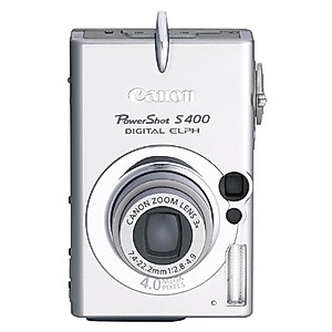 Canon PowerShot S400 4MP Digital Camera w/ 3x Optical Zoom