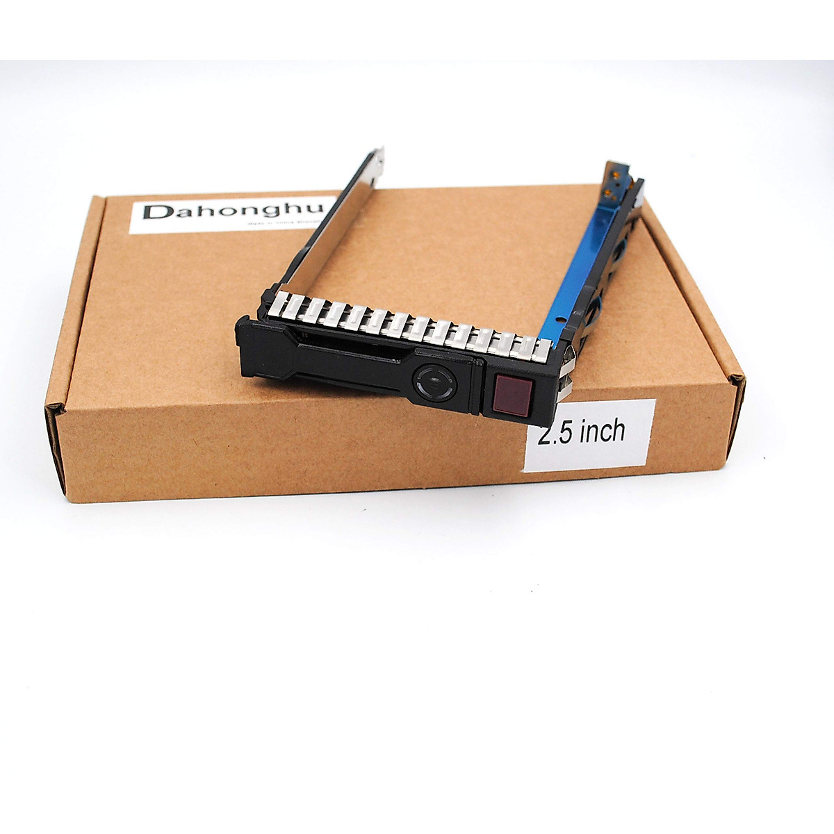 2.5" SFF SAS SATA SSD Hard Drive Carrier Tray Caddy 651687-001 651699-001 for HP Proliant ML350 DL360p DL380P DL160 Gen8 G8 Gen9 G9 with 4 Mounting Screws