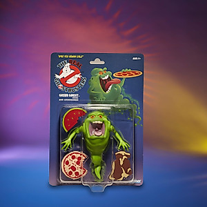 Ghostbusters Kenner Classics Green Ghost Slimer Retro Action Figure Toy with Accessories Great Gift for Collectors and Fans, NA