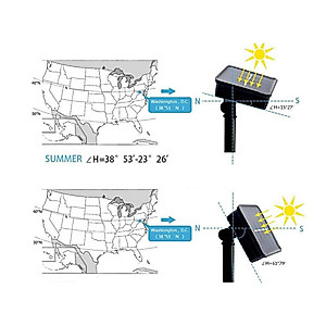 2 pack Solar String Lights Solar Fairy Christmas String Lights Crystal golobe ball Flower Garden LED Lights Waterproof Lamp Decorative Lighting for Home, Garden, Party, Festival Holiday Decorations