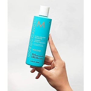 Moroccanoil Extra Volume Shampoo and Conditioner Bundle, 8.5 Fl. Oz Set