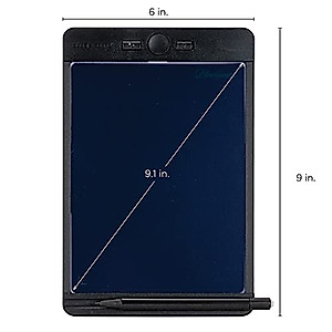 Boogie Board Blackboard Smart Authentic Notebook Note Size – Includes Blackboard Smart Pen Stylus, Note-Size (5.5”x 7.25”) Reusable Notebook & Smart Template
