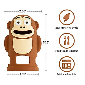 Cute Monkey steam diverter Accessories - Compatible with Instant Pot 3/5 & 6 Qt Steam Diverter - Release Valve Tool - Best Kitchen accessory