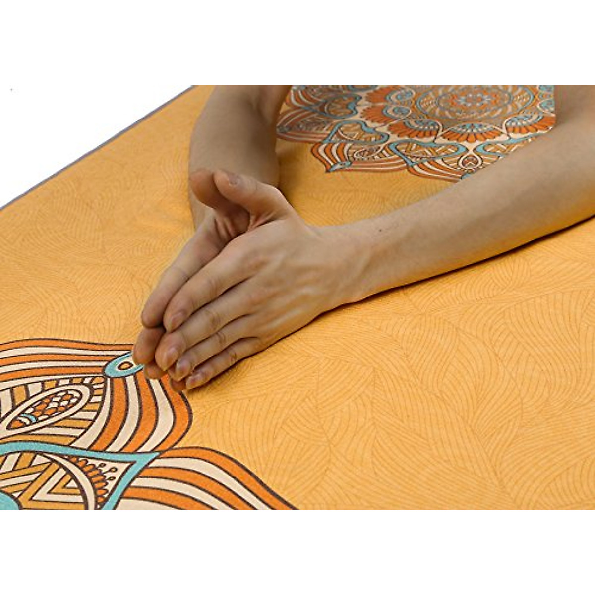 UCOOLY Yoga Towel,100% Grippy MicrofiberYoga Mat Sizes Yoga Mat Towel Ideal for Hot Yoga, Bikram,Sweaty Practice