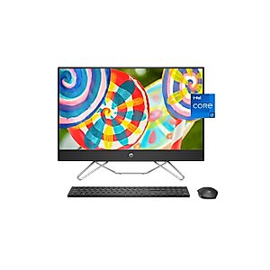 HP All-in-One Bundle PC, 27" FHD Micro-Edge Display, 12th Generation Intel Core i7 Processor, Iris X Graphics, 12 GB RAM, 256 GB SSD, Windows 11 Pro OS, Wi-Fi (27-cb1072, 2022) (Renewed)