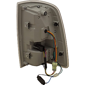 Garage-Pro NHTSA/DOT Compliant Tail Light Compatible With 2013-2018 Dodge Ram 1500 2500 3500 - Chrome CAPA With Bulb Driver Side - CH2800203C, 68093079AC