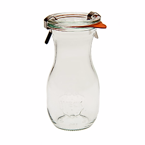 Weck 763 Juice Jar - .25 Liter, Set of 6