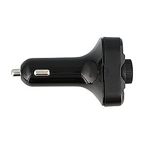 Xtreme Digital Lifestyle Accessories Armor All Wireless Bluetooth FM Transmitter with Dual Port USB Charging, Voice Controls, Bass Boost, Hands-Free Calling and Music Streaming,Block,AHF9-1010-BLK