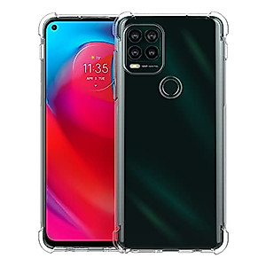 Foluu for Moto G Stylus 5G 2021 Case, for Motorola Moto G Stylus 5G 2021 Phone Case Clear, Scratch Resistant TPU Rubber Soft Skin Silicone Protective Case Cover for Motorola Moto G Stylus 5G 2021