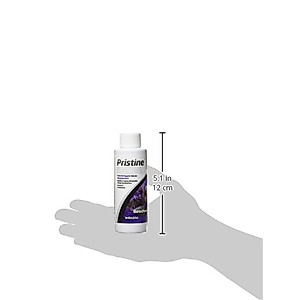 Seachem Pristine Natural Waste Management - Organic Sludge and Detritus Eliminator 100ml/3.4oz