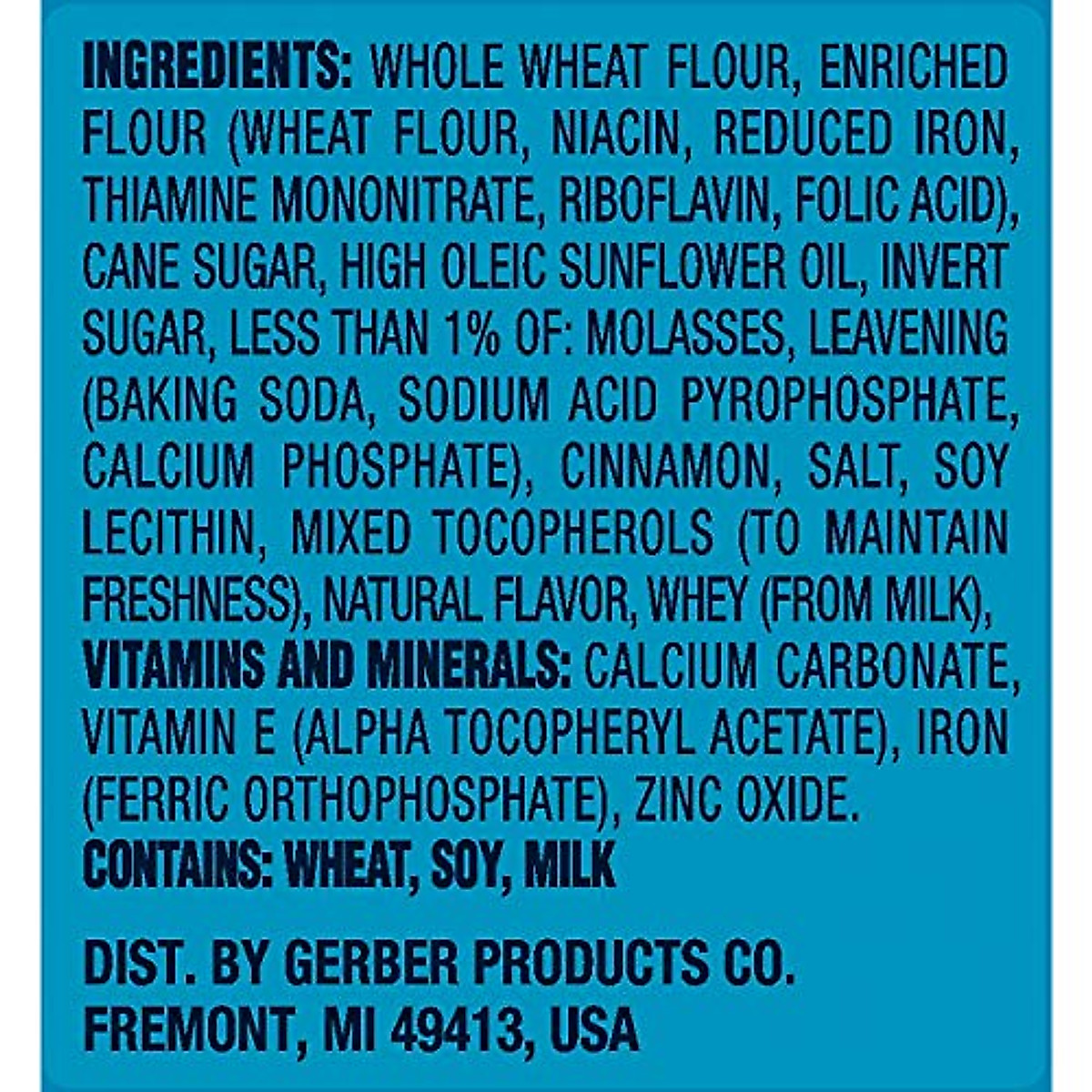 Gerber Snacks for Toddler Animal Crackers, Cinnamon Graham, 6 Ounce Pouch (Pack of 4)