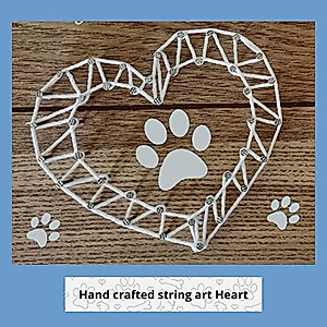 Sort it Rite Dog Memorial Picture Frame - Perfect Loss of Dog Gift, Ideal Pet Memorial Gift for Dogs & Cats, Special Pet Memorial Picture Frame with Heartfelt Quote, Holds 4x6 Photo (Natural)