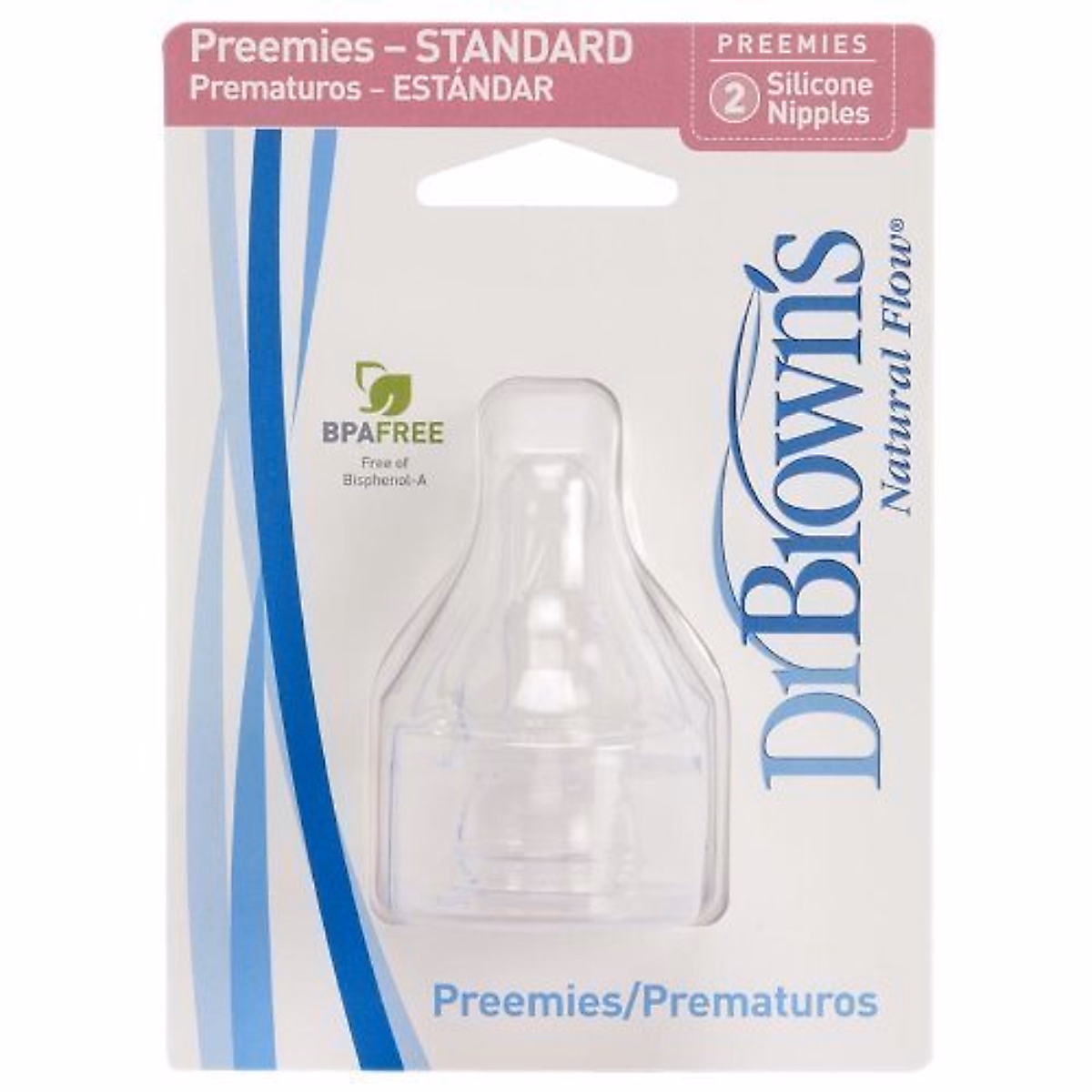 Dr. Brown`s Natural Flow Preemie Standard Nipple - 6 Nipples