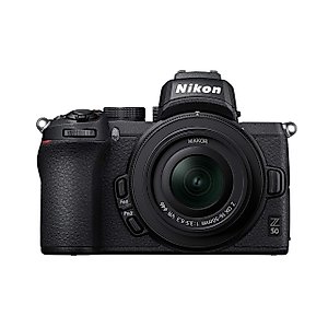 Nikon Z50 + Z DX 16-50mm Mirrorless Camera Kit VOA050K001 (Renewed)