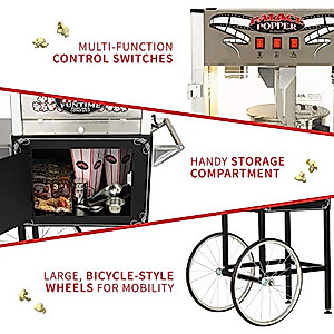 Funtime Palace Popper 16-Ounce Commercial Bar Style Popcorn Popper - FT1665PP