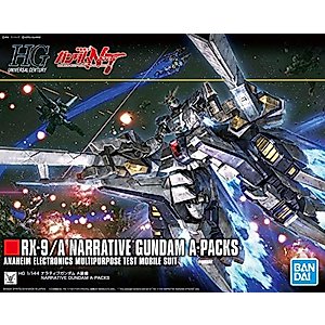 Bandai 1/144 HGUC Narrative Gundam A Equipment Plastic Kit