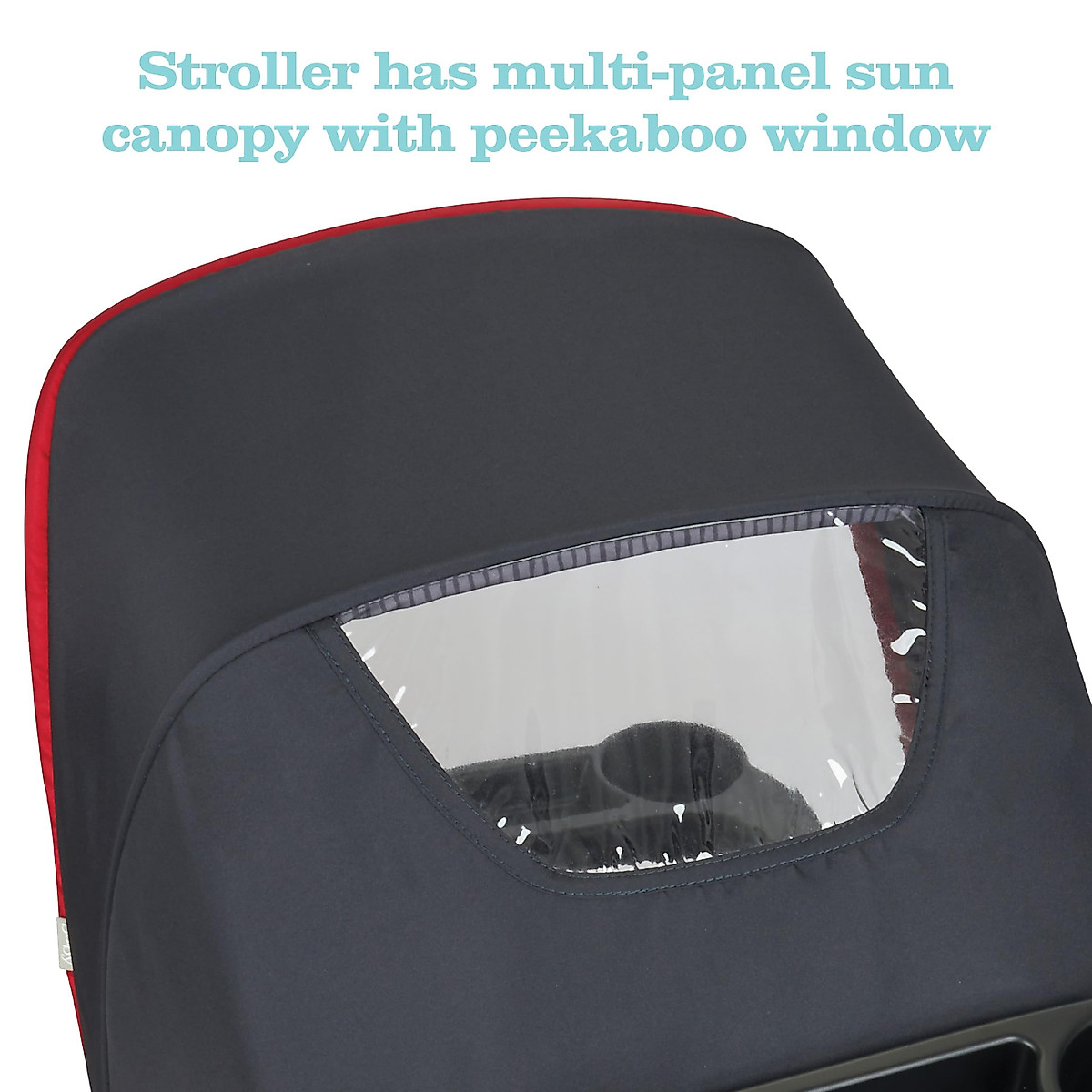 Disney Baby Mickey Mouse Simple Fold LX Travel System, Lift to fold compactly in Less Than a Second for Easy Storage; self-Standing When Folded, Mickey Blogger