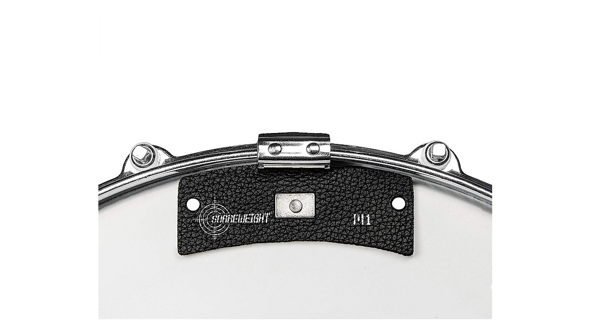 SNAREWEIGHT M1b Black Drum Dampener - USA Made, 4 Settings