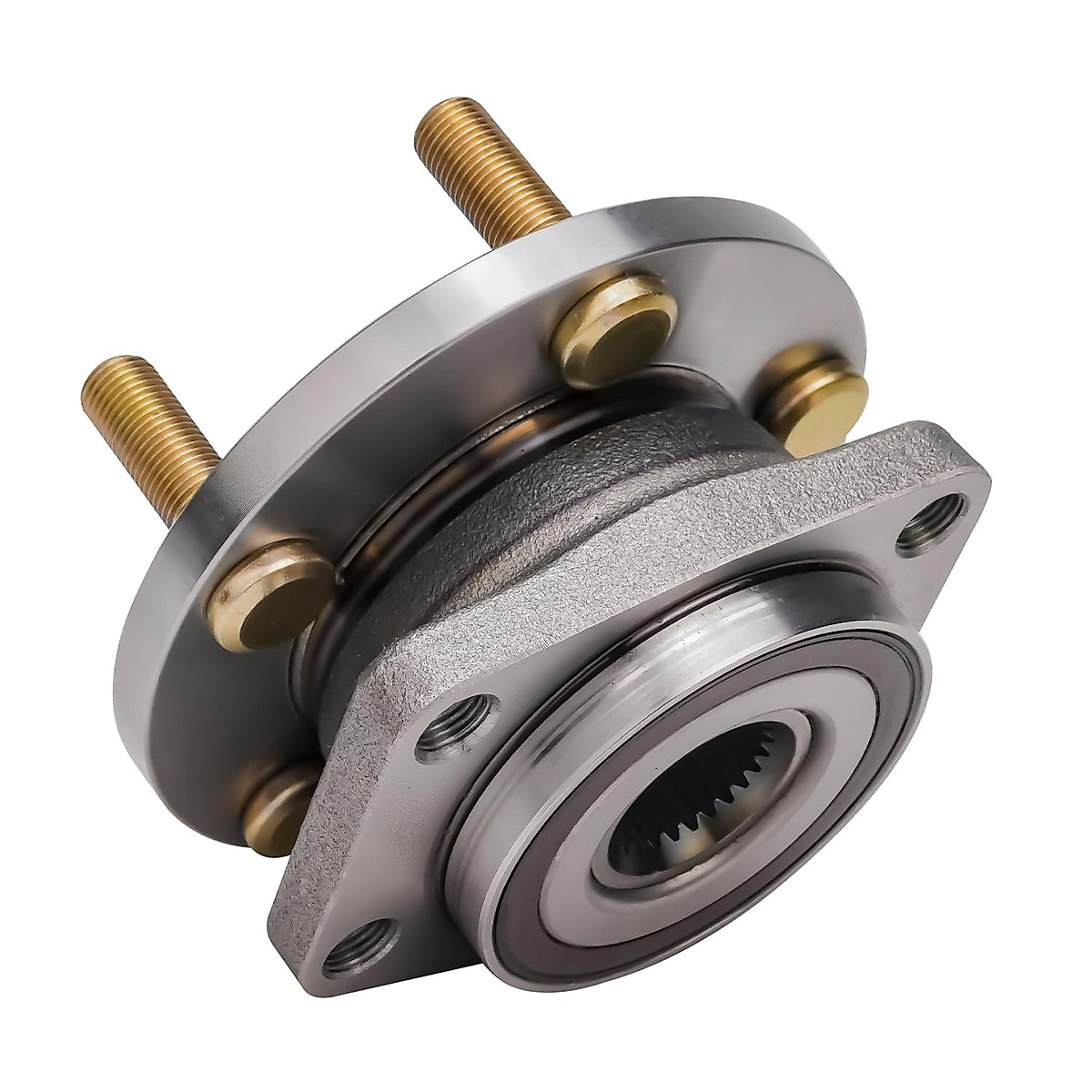 Detroit Axle - Front 2pc Wheel Bearing Hubs for 05-14 Subaru Outback Legacy, 2 Wheel Bearing and Hubs Assembly 2005 2006 2007 2008 2009 2010 2011 2012 2013 2014 Replacement