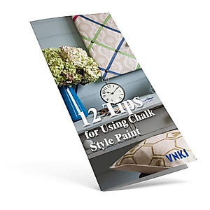 Chalk & Wax Paint Brush for Furniture - VNKI 6PCS Set Paint Brushes for Painting and Refinishing (1,1.5,2,2.5,3,4in …