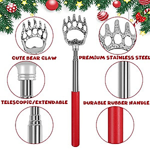 SANTAMADE Santa's Claws Stocking Stuffers for Men Women, Meat Claws for Shredding and Back Scratchers
