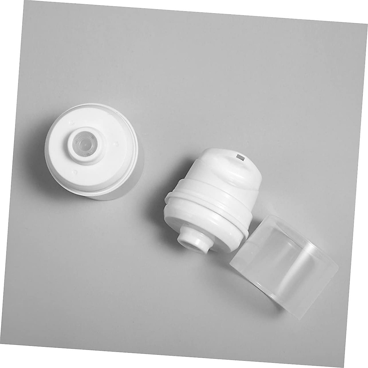 minkissy 6 Pcs Vacuum Lotion Bottle Specialized Mesa para Uñas Acrílicas Portable Foundation Bottles Body Lotion Bottles Essential Oil Perfume Plastic Bottles for Liquids Pump