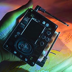 Mini Theremin Musical Electronic Creative Instrument with Screen Display Gift