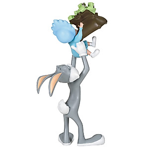 Hallmark Keepsake Christmas Ornament 2021, Looney Tunes Bugs Bunny and Baby Finster Baby Buggy Bunny