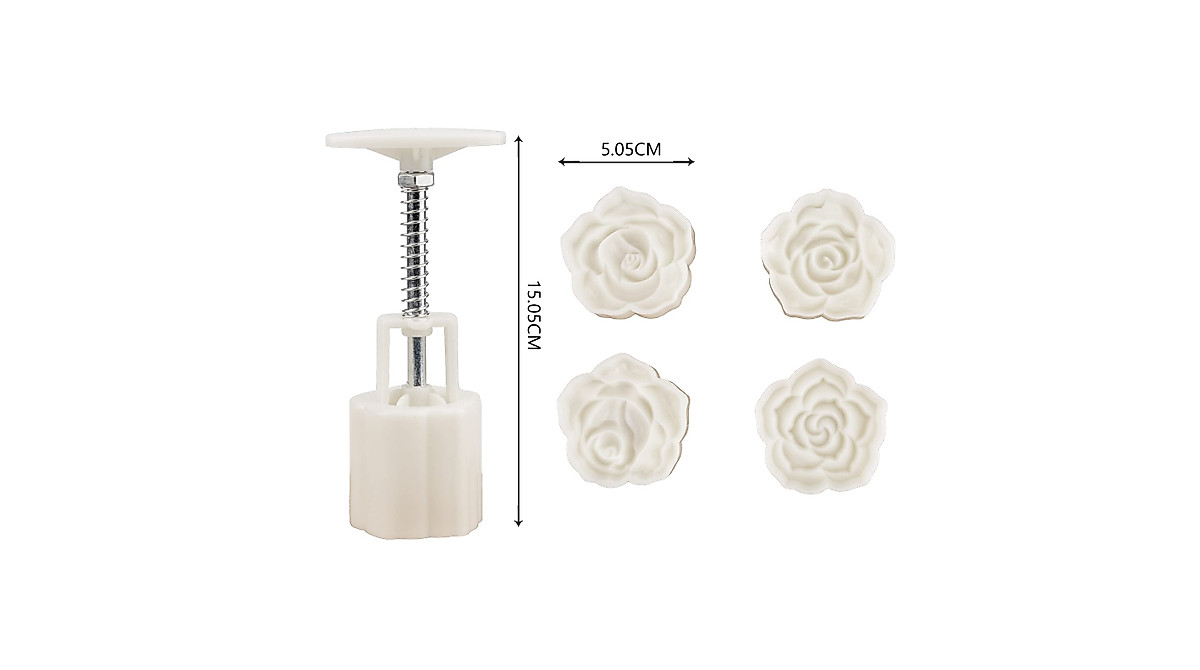 Mooncake Press Mold Kit | Easy DIY Hand-Pressed Flower Stamps