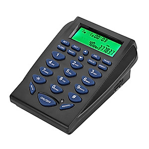 Traffic Headset, Multi-Function Business Office Answering The Phone Headset to Eliminate Noise, Smart Calls. Caller ID Feature, Suitable for The Attendant to Answer The Call.