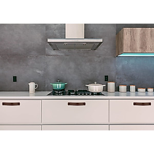 Brute Strength - Leather Drawer Pulls - Cognac - 6 pcs - 6-1/2 x 1 ’’ - Leather Handle - Leather Dresser Pulls - Cabinet knobs Dresser knobs - Dresser Handles