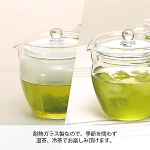 Hario Cha Cha"Natsume" Tea Pot, 360ml, Clear