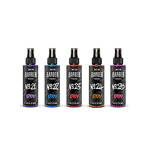 barber marmara Eau de Cologne Pump Spray Men's Grafitti After Shave Men's Fragrance Water Shaving Water Men Barber Men's Fragrances Body Spray Barbershop (150ml, No.21)