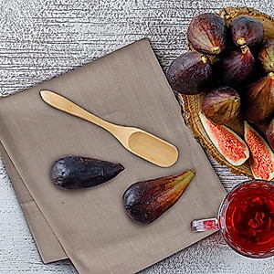 [20"x30", 6 Pack] Premium Kitchen Towels and Dishcloths Sets, Cotton Dish Towels for Kitchen, Beige/White Dish Cloths for Washing Dishes, Hand Towels for Kitchen, Tea Towels & Bar Mops for Kitchen