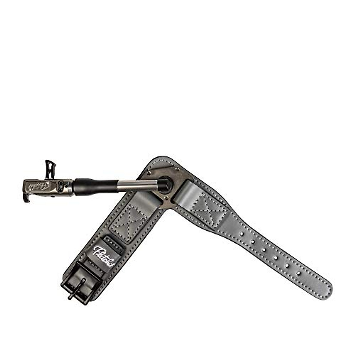 Trophy Ridge DrawPoint Archery Bow Release - Infinitely Adjustable Index Finger Release with 360-Degree Rotation, Customizable Length, Smooth Leather Wrist Strap