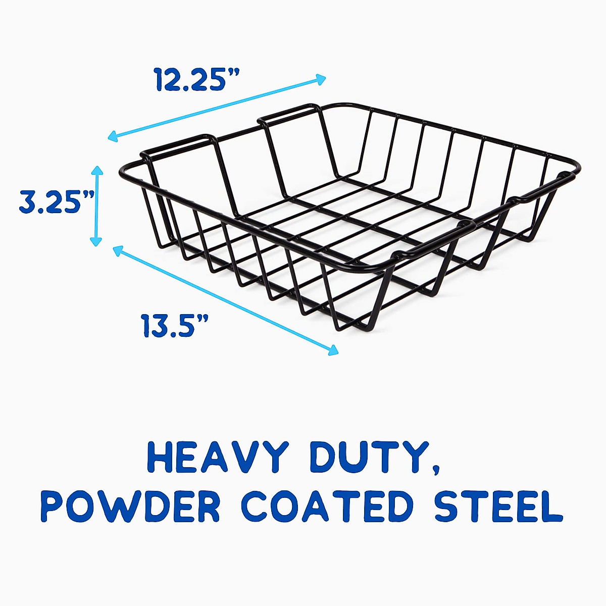 Cooler Basket for RTIC 65 Qt - Dry Goods Wire Rack for 65 Qt RTIC Cooler - Compatible with RTIC Dividers, Inserts, Straps, Tie Down Kits, Locks, and Other RTIC Cooler Accessories