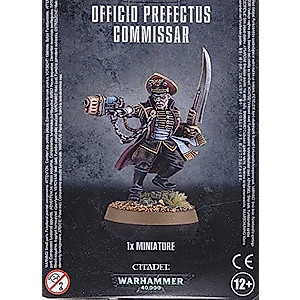 Games Workshop 99070105001" Officio Prefectus Commissar Tabletop and Miniature Game
