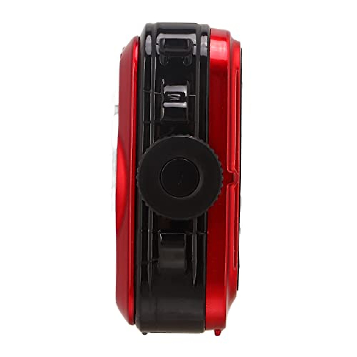 Pomya Full HD 2.7K 48MP Digital Camera, Double Screens 16X Digital Zoom Front Rear Camera, 10ft Waterproof Underwater Digital Camera for Indoor and Outdoor(Red)