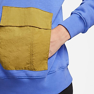 NIke Sportswear Women’s Blue Utility Fleece Hoodie