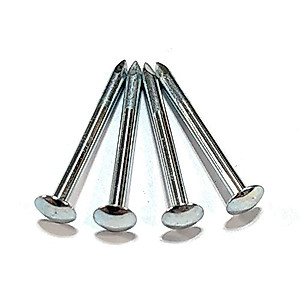 Pinewood Car BSA Speed Axles | Polished and Bent | Ready for Rail Riding | Regular Axle Head | Derby Car Polished & Ready for Graphite