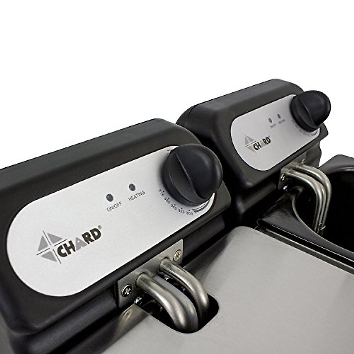 CHARD DF-6E, Dual Tank Deep Fryer, Stainless Steel, 6 liter, 1500 watts