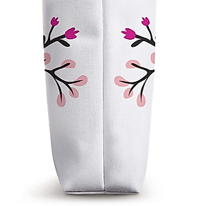 Nonie Gifts From Grandkids Floral Personalized Name Gift Tote Bag