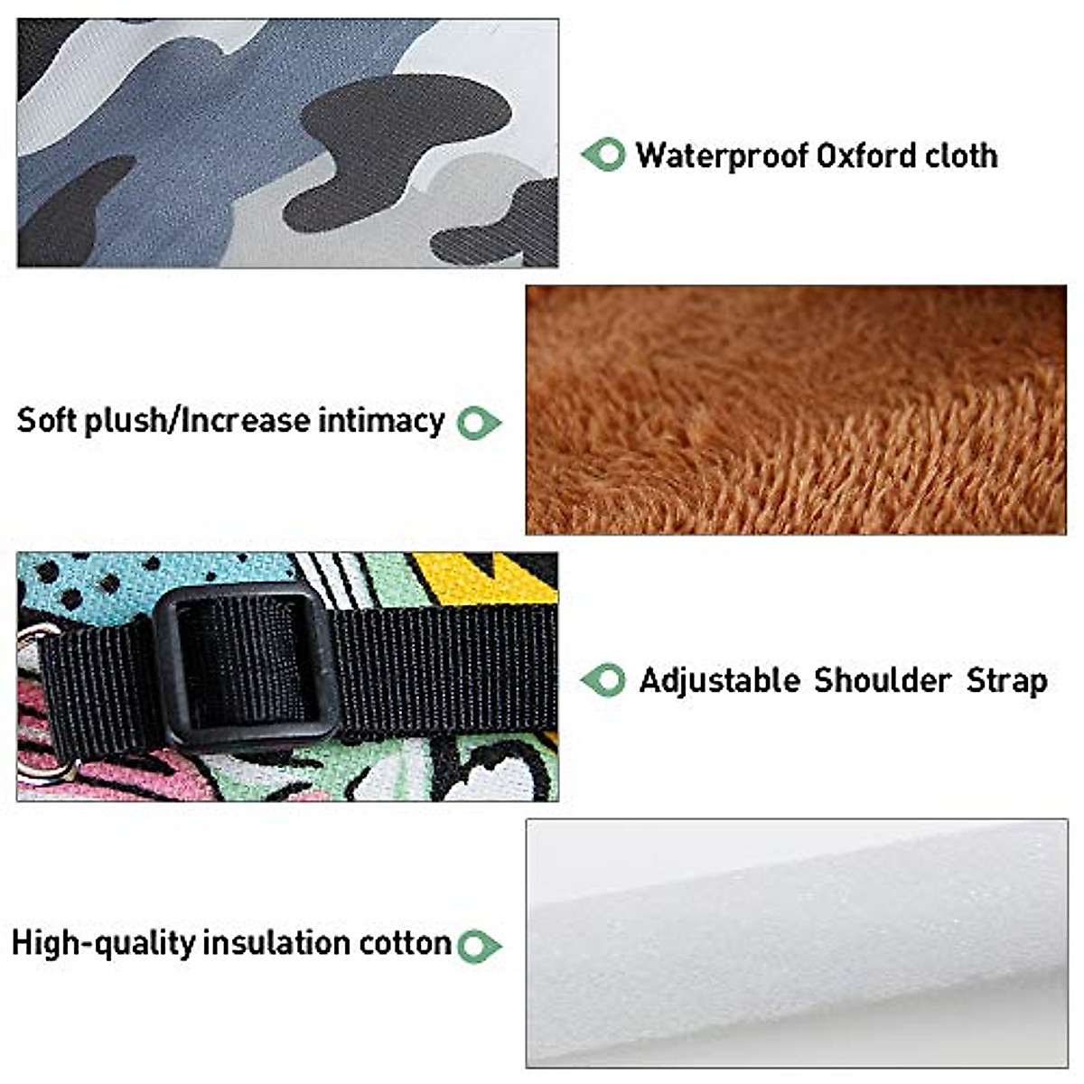 Hamster Guinea Pig Carrier Bag Breathable Small Animals Hedgehog Squirrel Chinchilla Sugar Glider Outdoor Travel Bag Zipper Portable Outgoing Bags